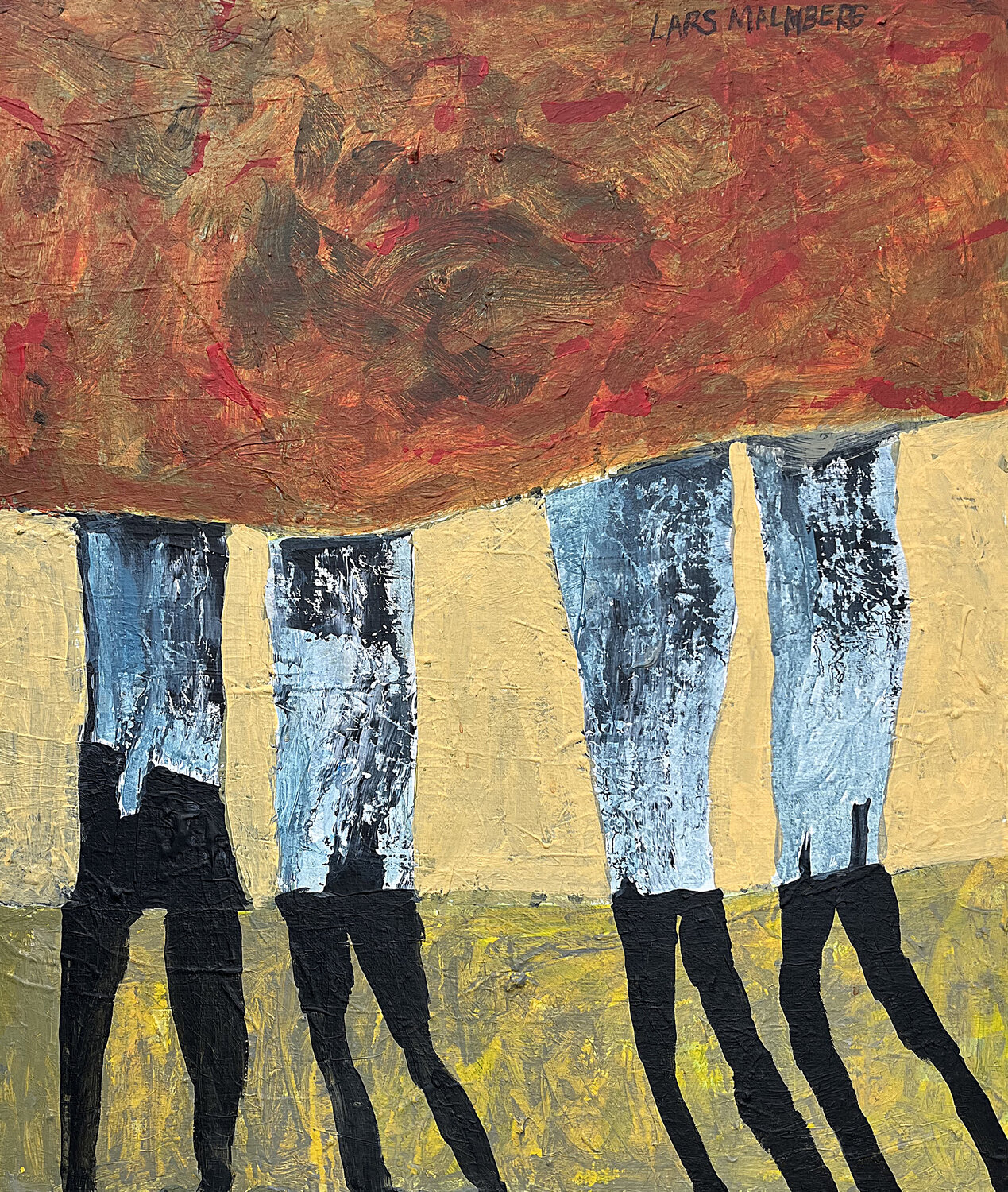 Eight legs de Lars Malmberg (2024) : Peinture Acrylique sur Toile ...