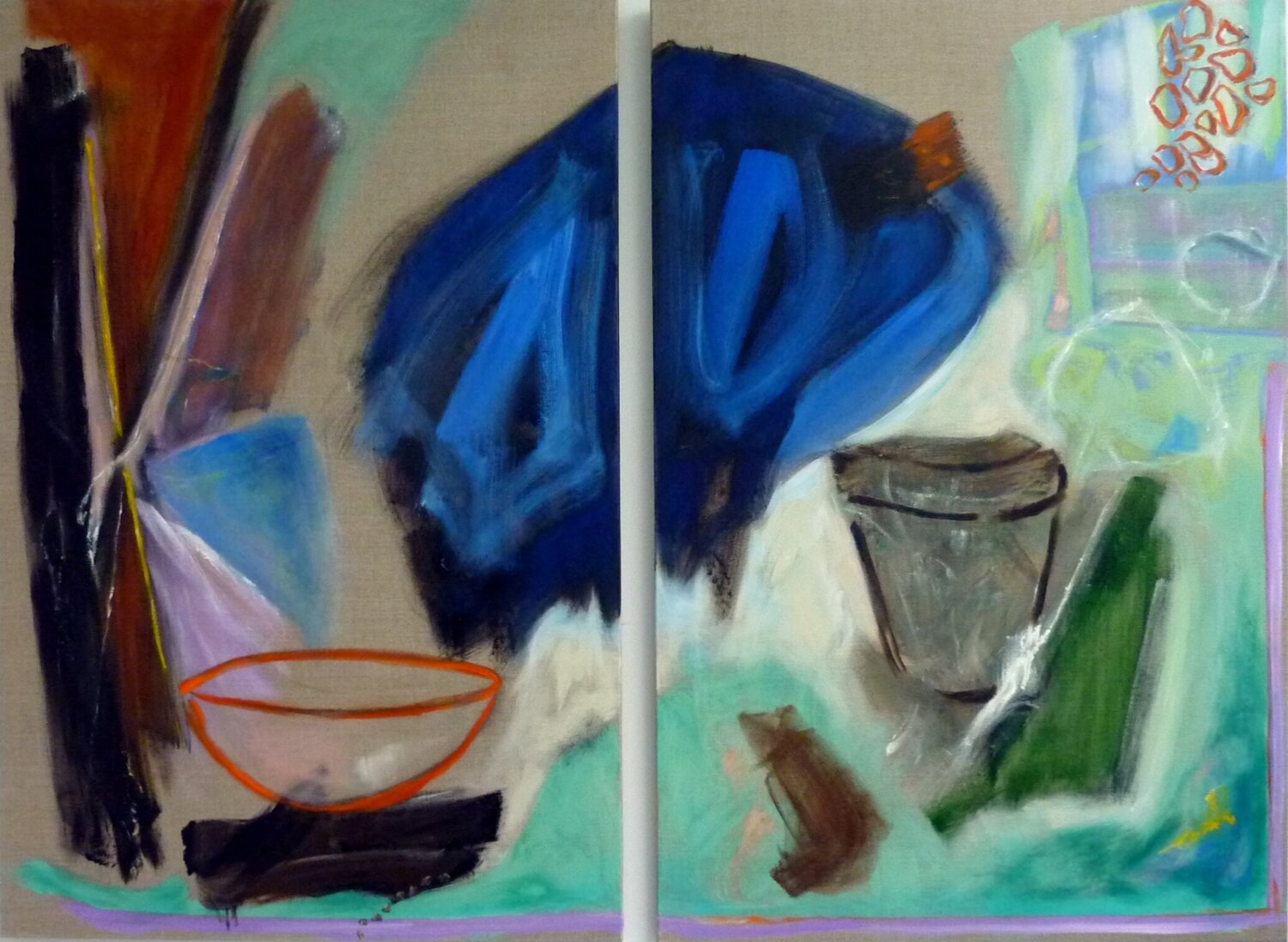 STILLLEBEN MIT BECHER UND SCHALE (Der Schierlingsbecher) de Brigitte ...