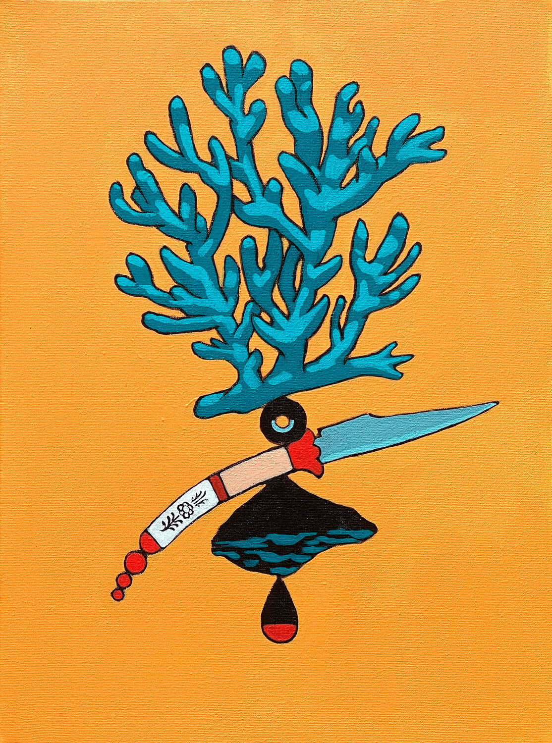 Sea Things by Diamond Pete (2025) : Painting Acrylic on Canvas - Singulart