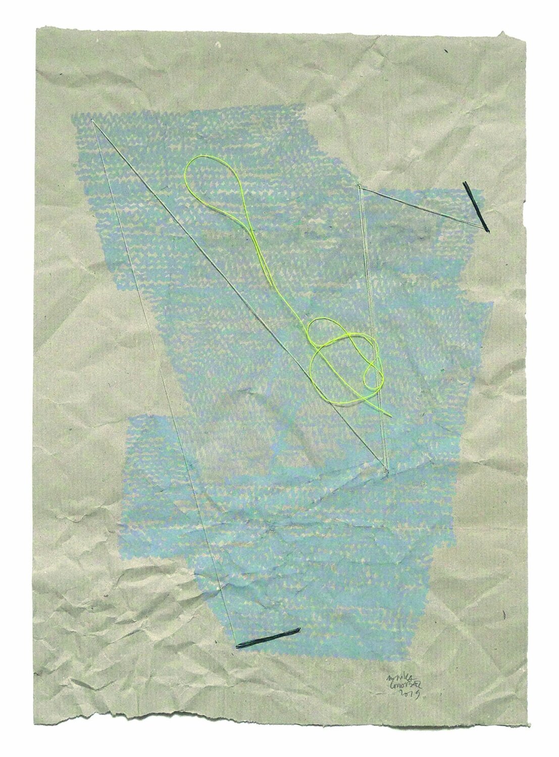 grau grau gelb Monika Grobel