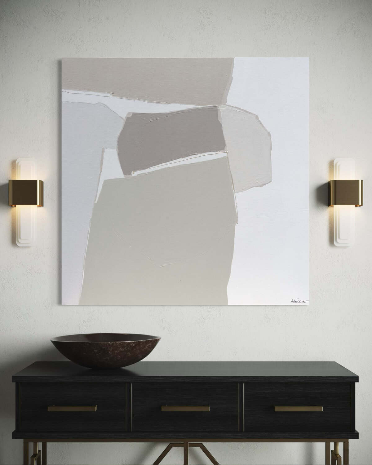 Teatina study II by Andrea Reichhart (2023) : Painting Acrylic on ...