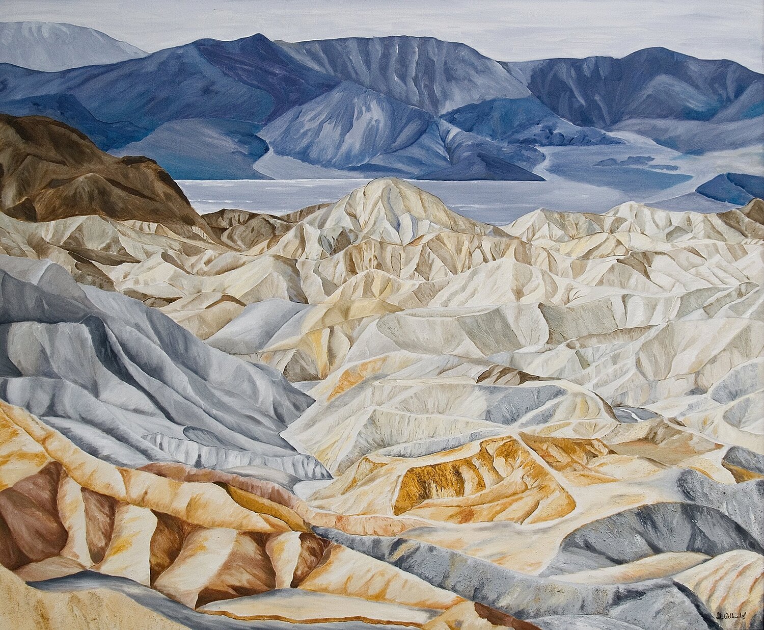 Wüste de Maren Wellendorf (2005): Pintura Óleo, Arena en Lienzo - Singulart