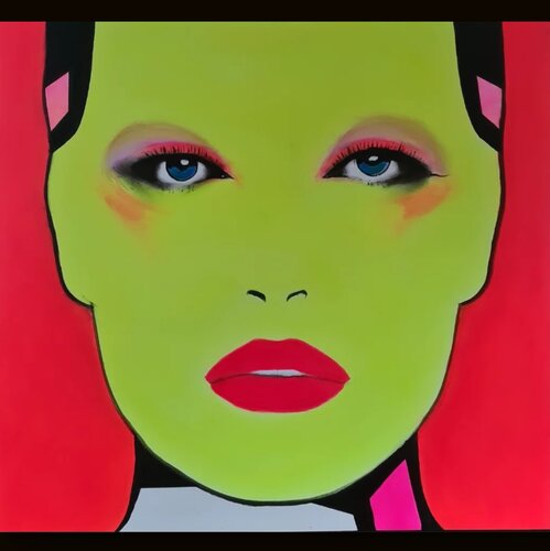 Untiltled de Laurie Strachan (2025): Pintura Acrílico, Óleo en Lienzo ...