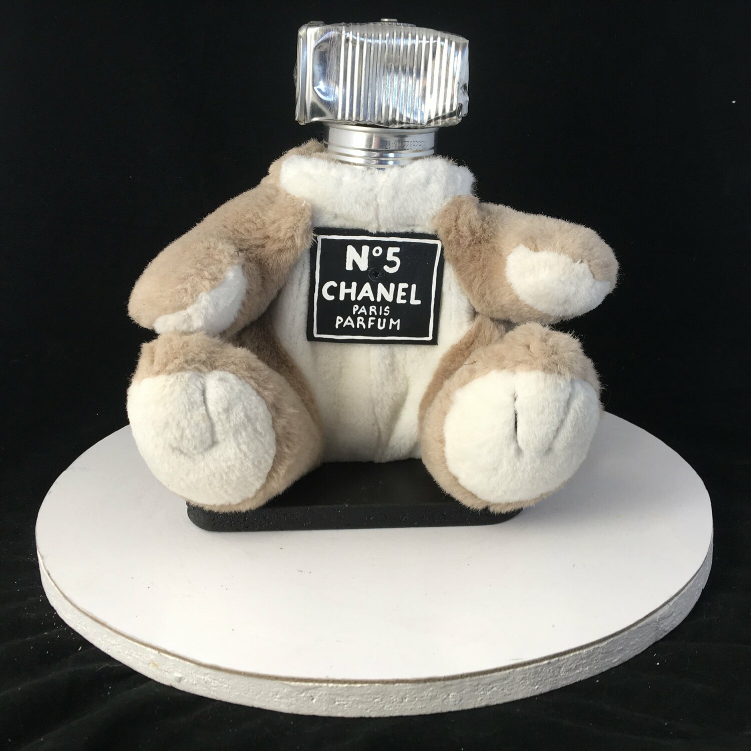 Chanel N.5 Teddy Bear by Norman Gekko (2020) : Sculpture Stainless ...