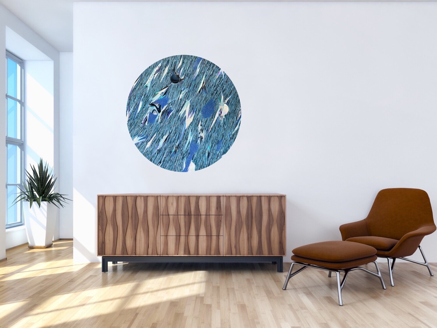 RIFLESSO BLUE - COLLABORATION AMY VOSS & DANIELA PASQUALINI - MIXED ...