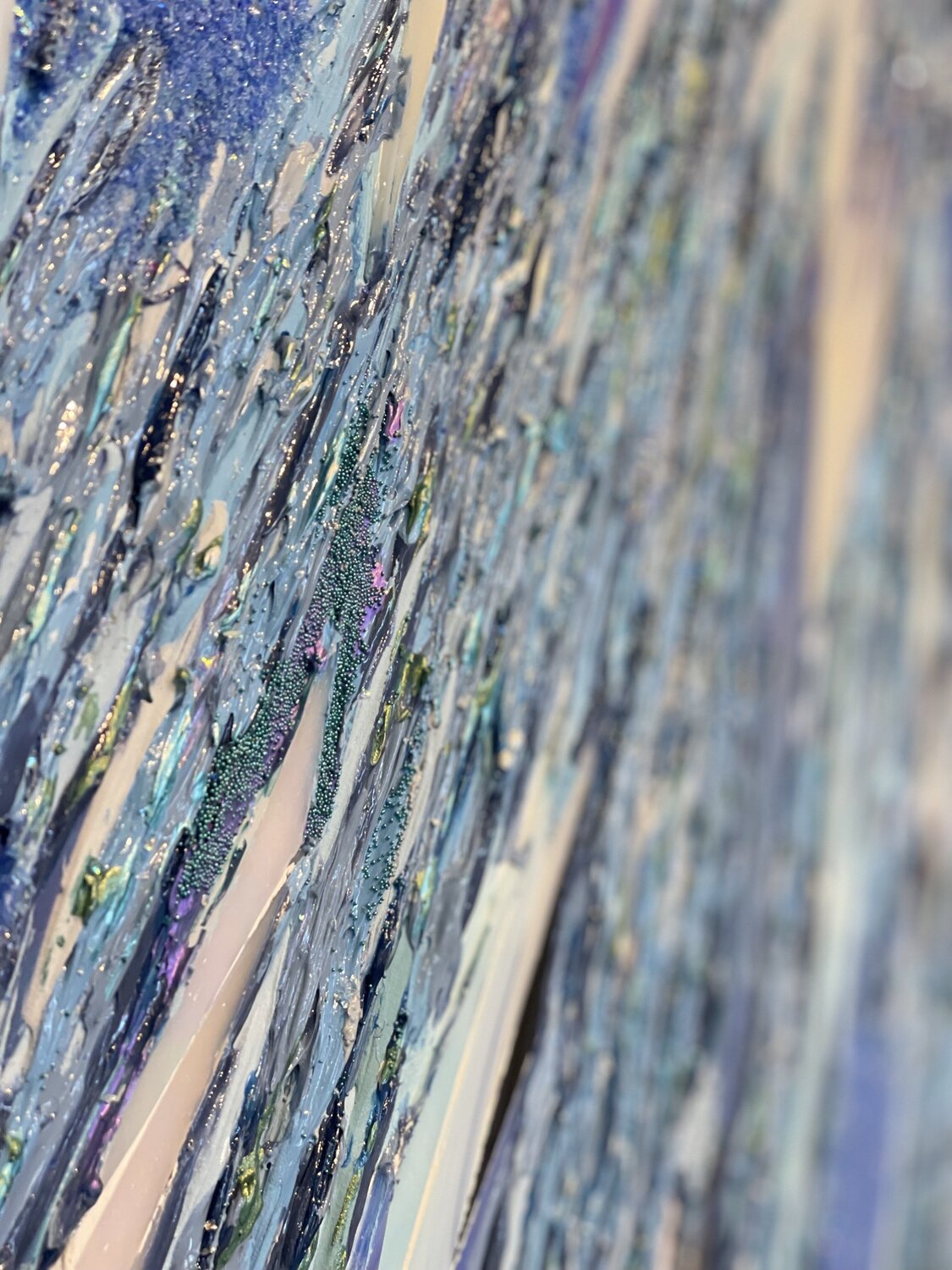 RIFLESSO BLUE - COLLABORATION AMY VOSS & DANIELA PASQUALINI - MIXED ...