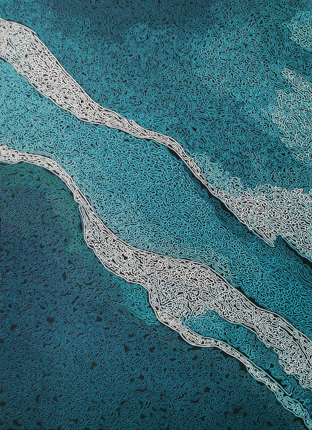 Pacific by Diana Torje (2023) : Painting Acrylic on Canvas - Singulart