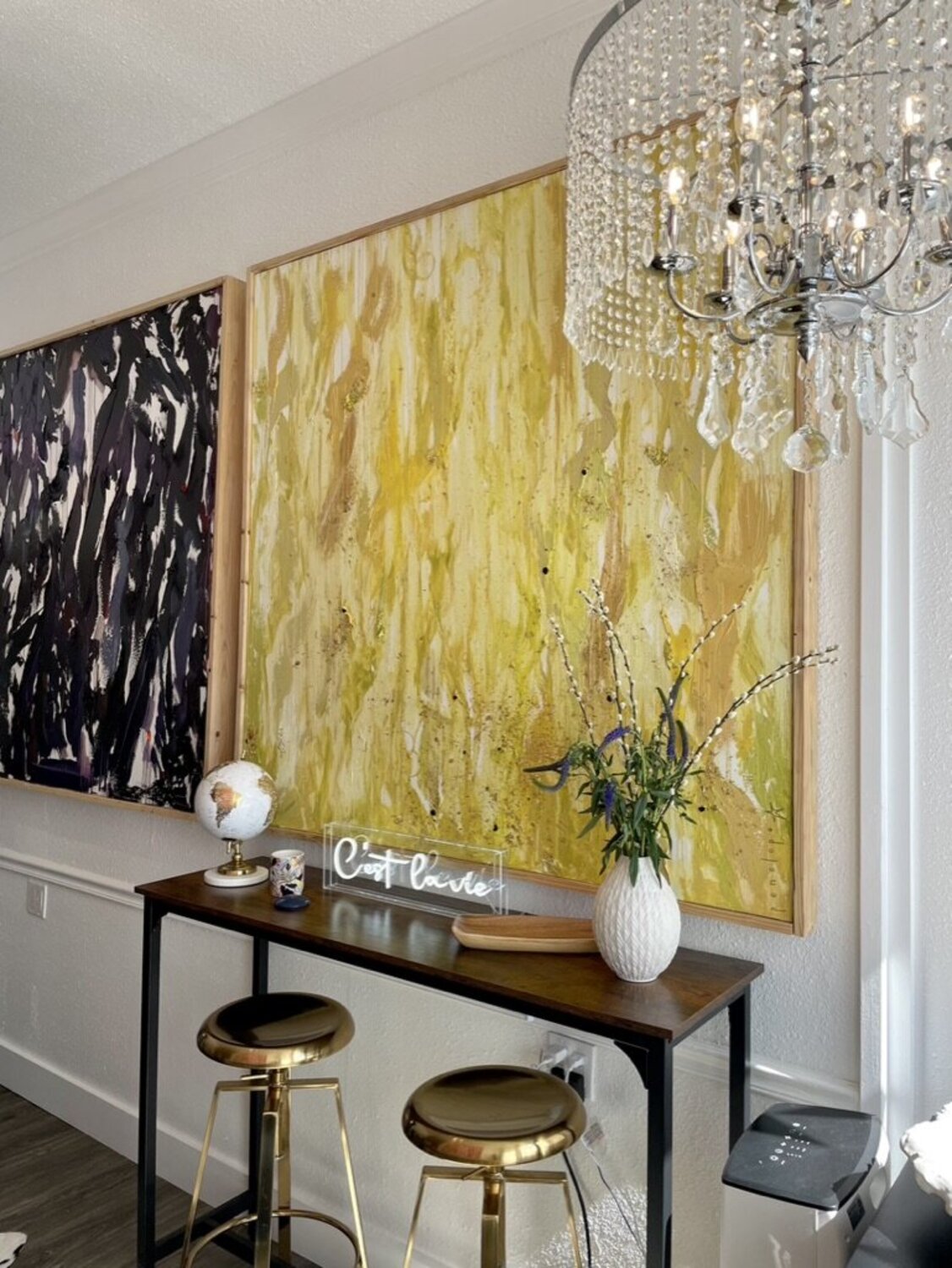 "elegant waltz of honeysuckle + vanilla, into an interlude percussion ...