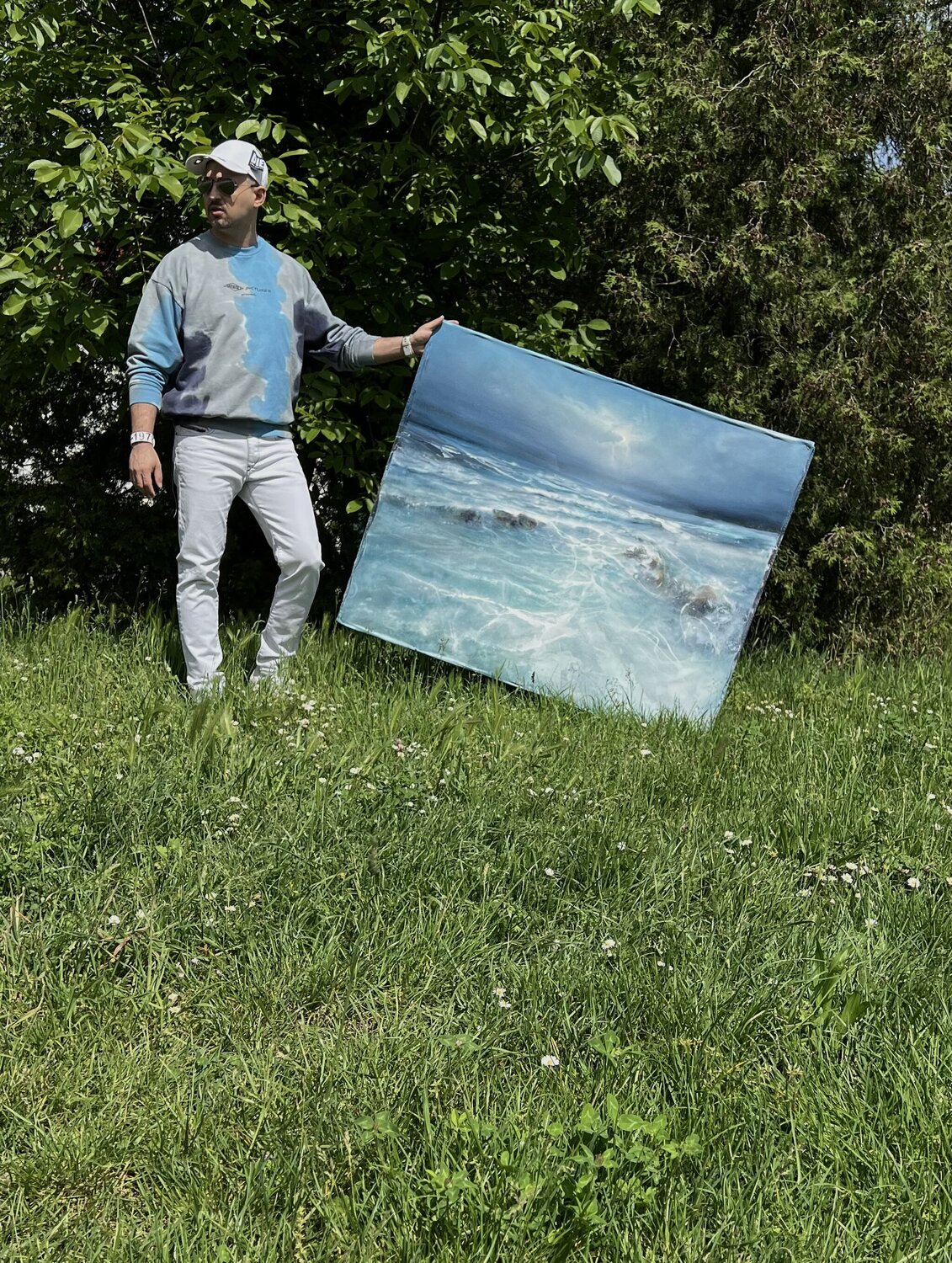 " Agartha - Waves of Change " by Ivan Grozdanovski (2023) : Painting ...