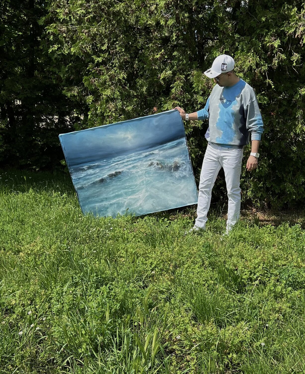 " Agartha - Waves of Change " by Ivan Grozdanovski (2023) : Painting ...