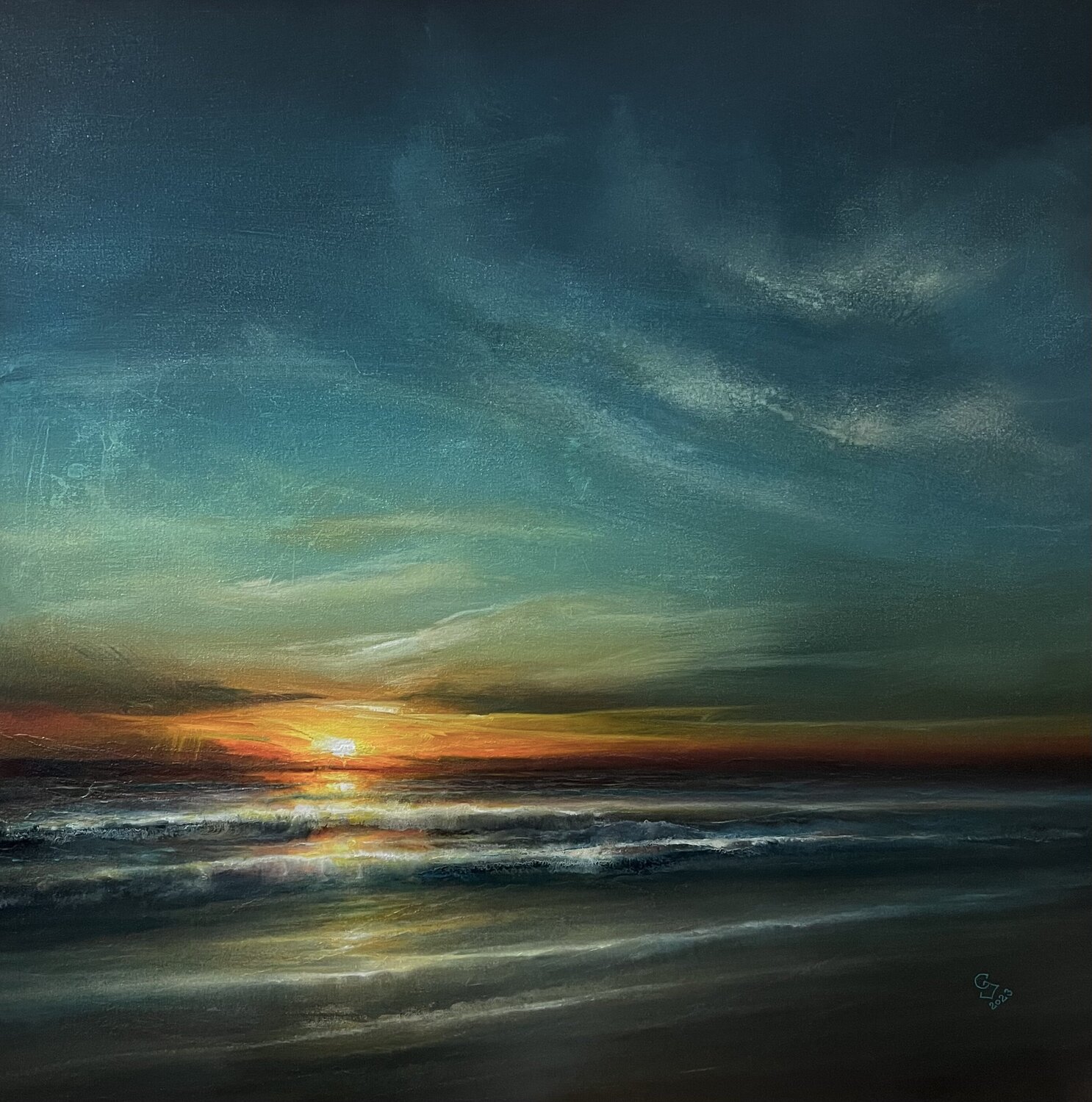 View.... of a Thousand Words 3 by Ivan Grozdanovski (2023) : Painting ...