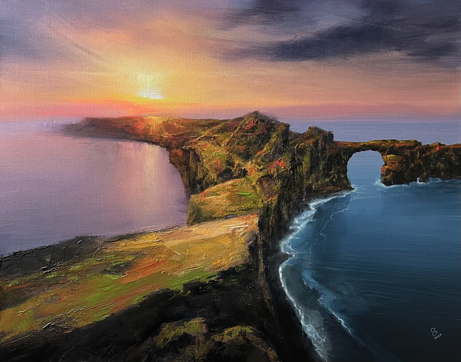 The Isle of Forgotten Dreams by Ivan Grozdanovski (2024) : Painting ...