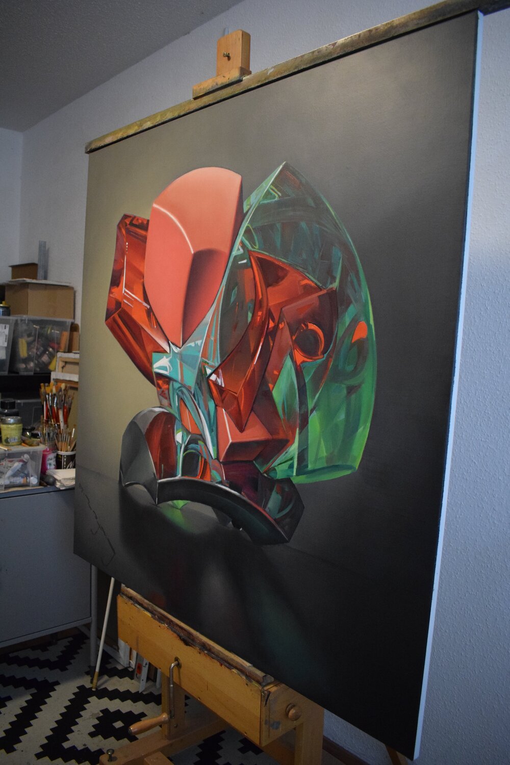 The Butterfly Effect by Alexander Lufer (2023) : Painting Oil on Canvas ...