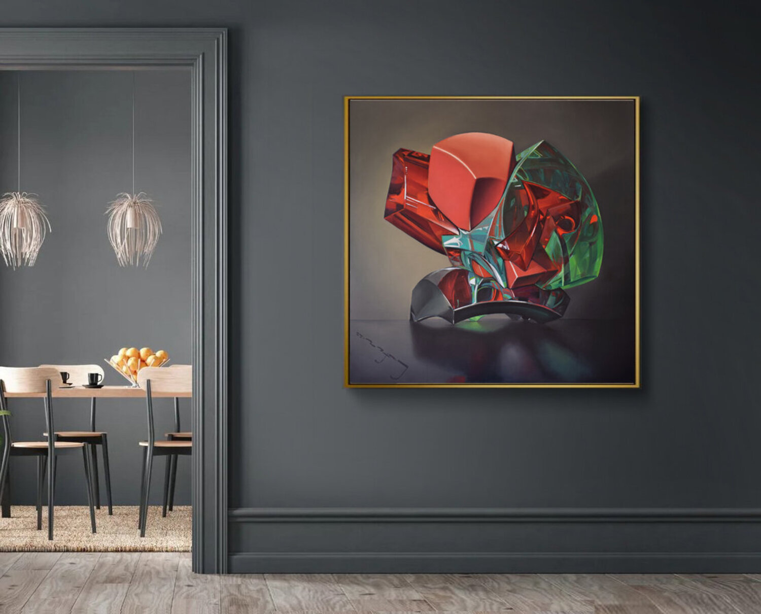 The Butterfly Effect by Alexander Lufer (2023) : Painting Oil on Canvas ...