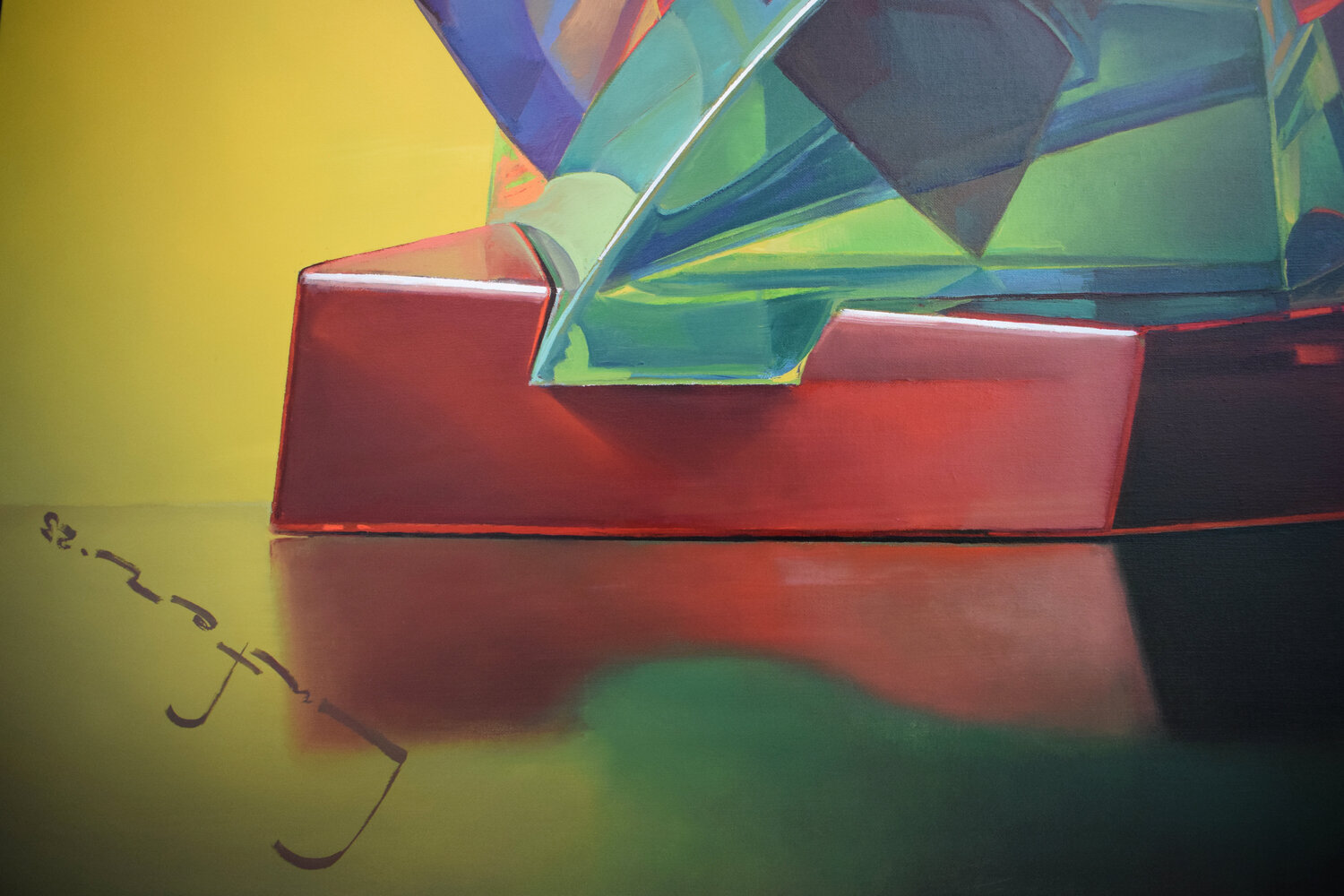 The Heart Of Tower de Alexander Lufer (2023): Pintura Óleo en Lienzo ...