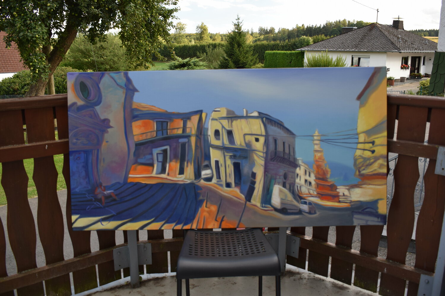 Sicily by Alexander Lufer (2019) : Painting Oil on Canvas - Singulart