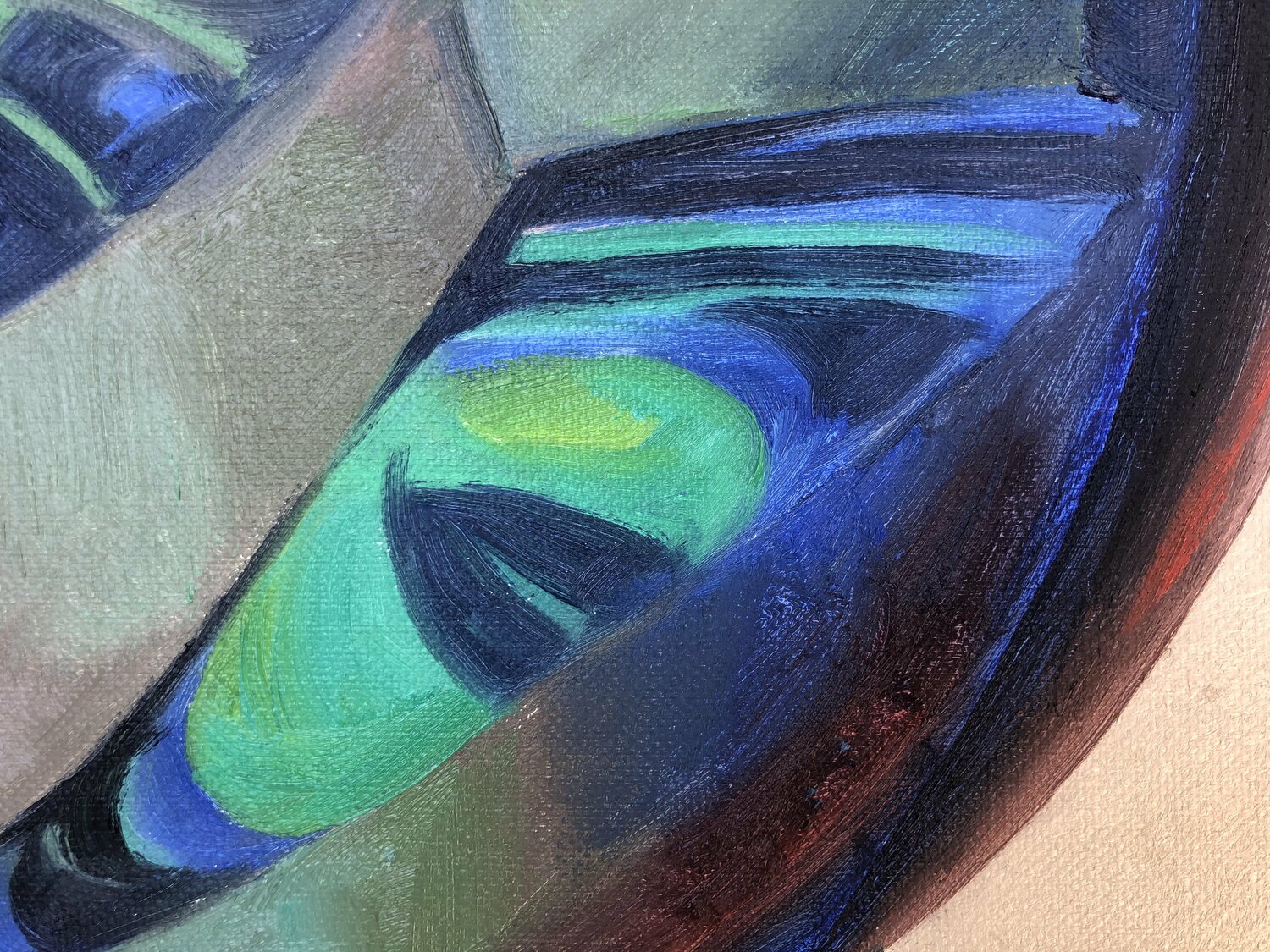 Vanitas Still Life with a Pink Skull by Alexander Lufer (2018 ...