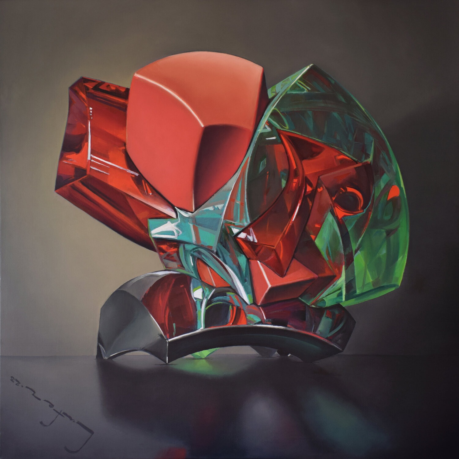 The Butterfly Effect by Alexander Lufer (2023) : Painting Oil on Canvas ...