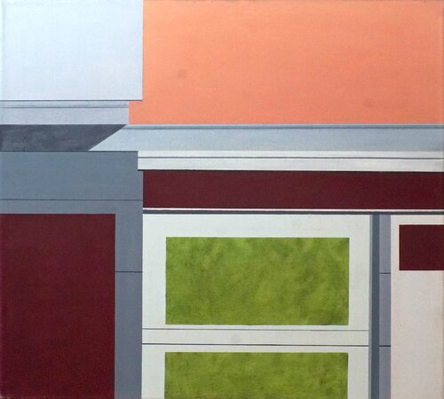 Berlin Spandau I by Christine Falk (2020) : Painting Oil on Canvas ...