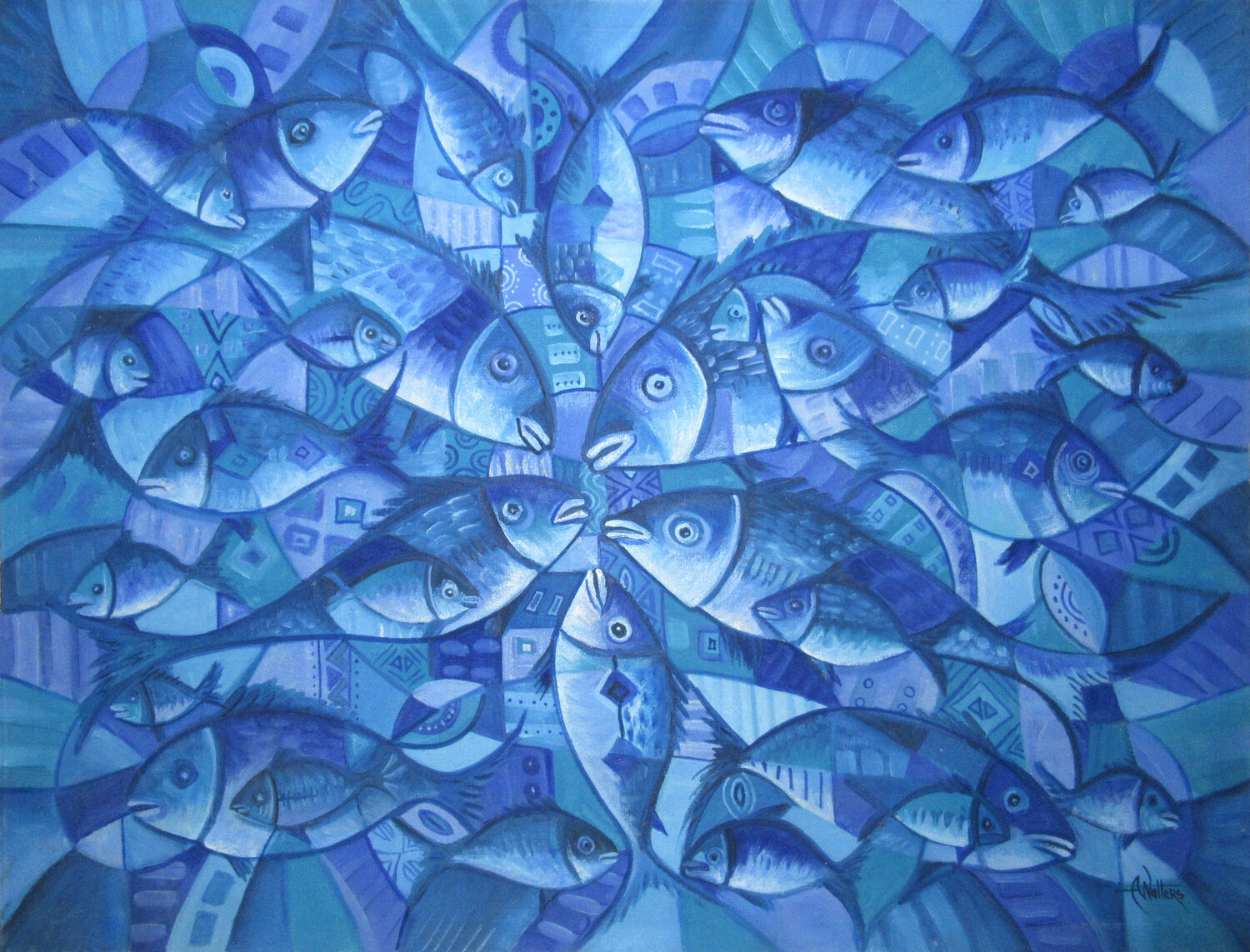 Angu Walters Artist: Paintings for sale - SINGULART