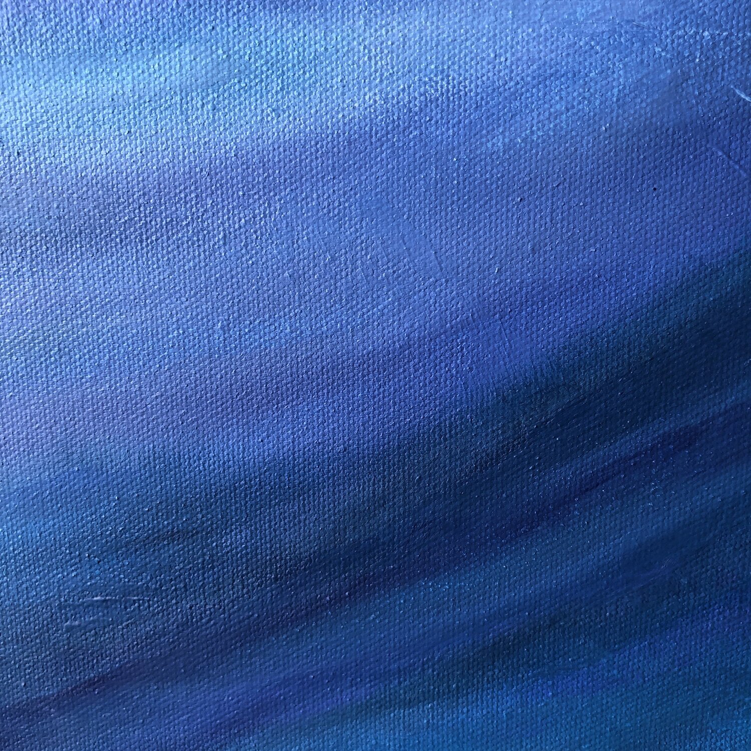 “Blue water” - 3d minimalism impressionist seascape by Nataliia Krykun ...