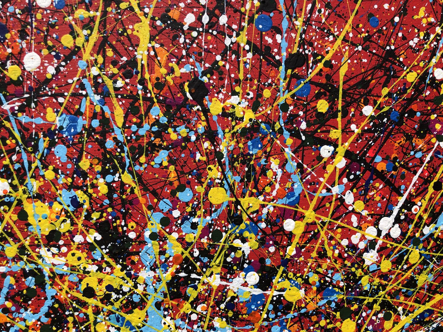 From the series "Infinite Flight" love, red, white, yellow large ...