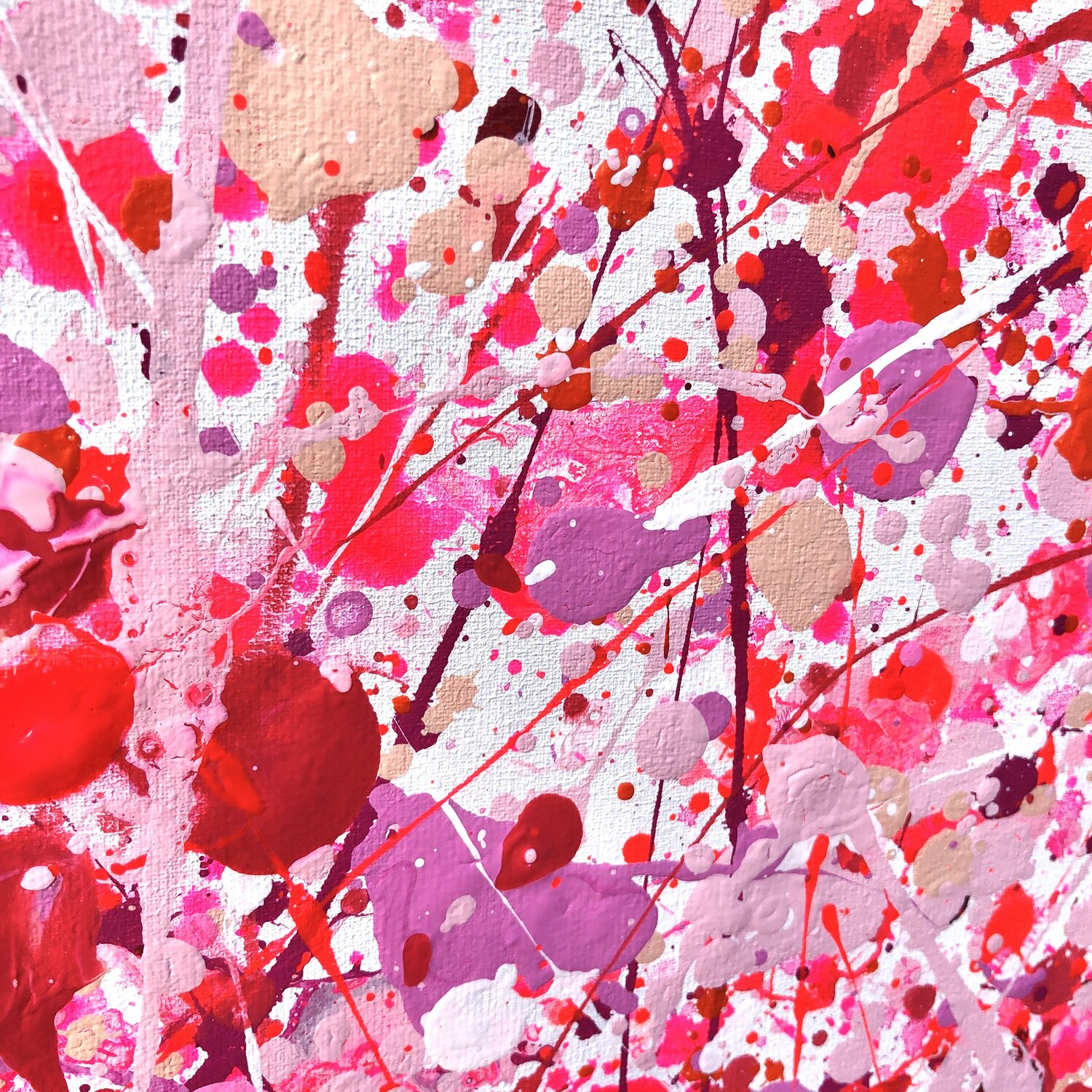 From the series "Infinite Flight" pink, Barbie, white, colorful large ...