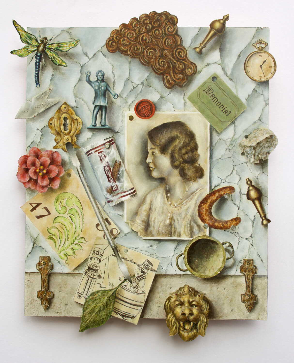 Laura by Steve Levin (2021) : Painting Oil on Metal - Singulart