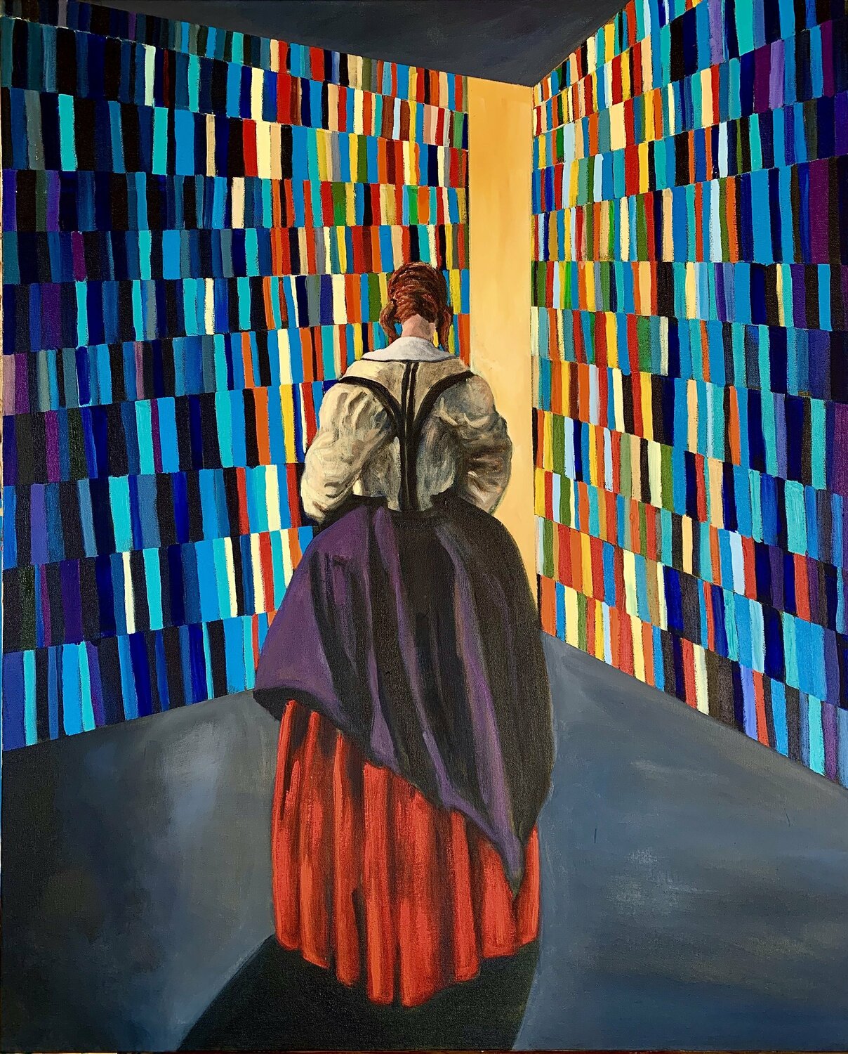 New Holland von David Gista (2020): Malerei Acryl auf Leinwand - Singulart