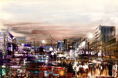 Flight 13 by Bianca Prettau (2018) : Painting Acrylic on Canvas - Singulart