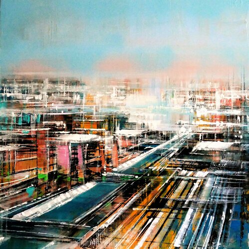 Flight 13 by Bianca Prettau (2018) : Painting Acrylic on Canvas - SINGULART