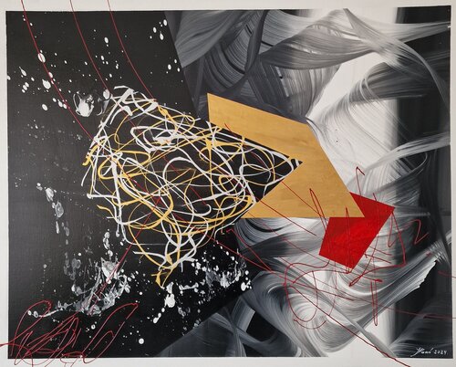 Spone by Jasna Banić (2024) : Painting Acrylic on Canvas - Singulart