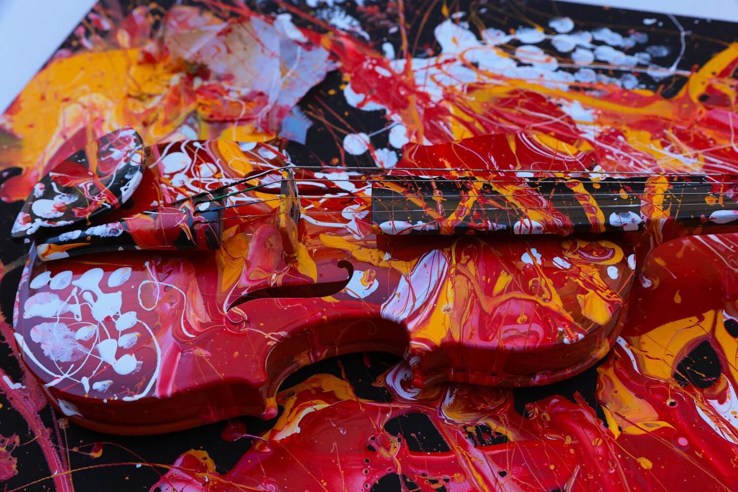 The Fiery Red Eternal Neurones of Interconnective Space by Aelita Andre ...