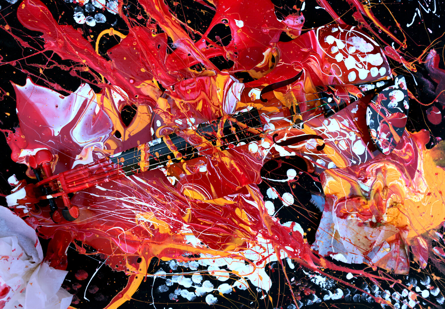 The Fiery Red Eternal Neurones of Interconnective Space by Aelita Andre ...