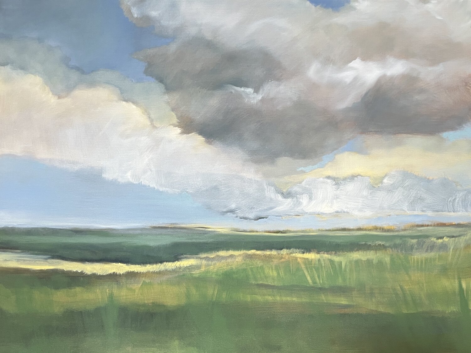 Float de Caroline Adams (2025) : Peinture Huile sur Toile - Singulart