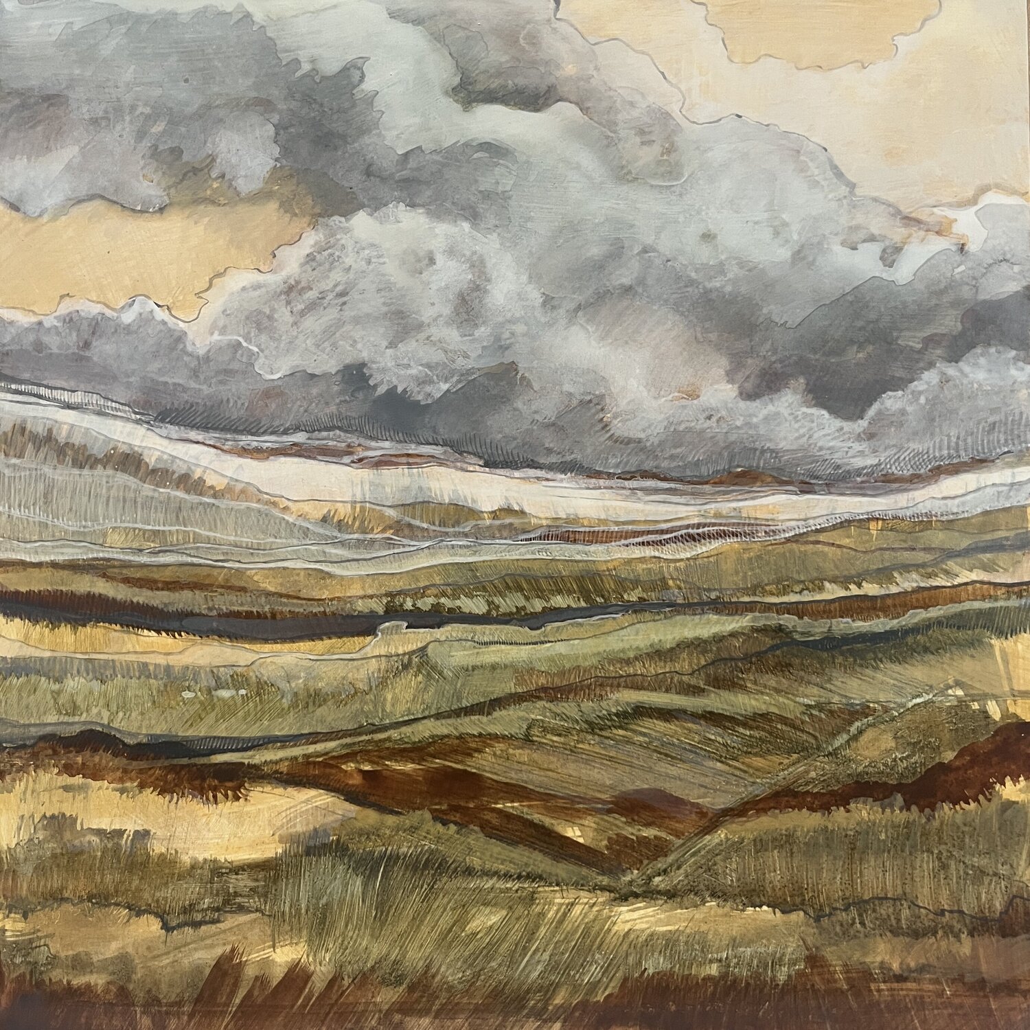 2025 Series 15 de Caroline Adams (2025): Pintura Tempera en Madera ...