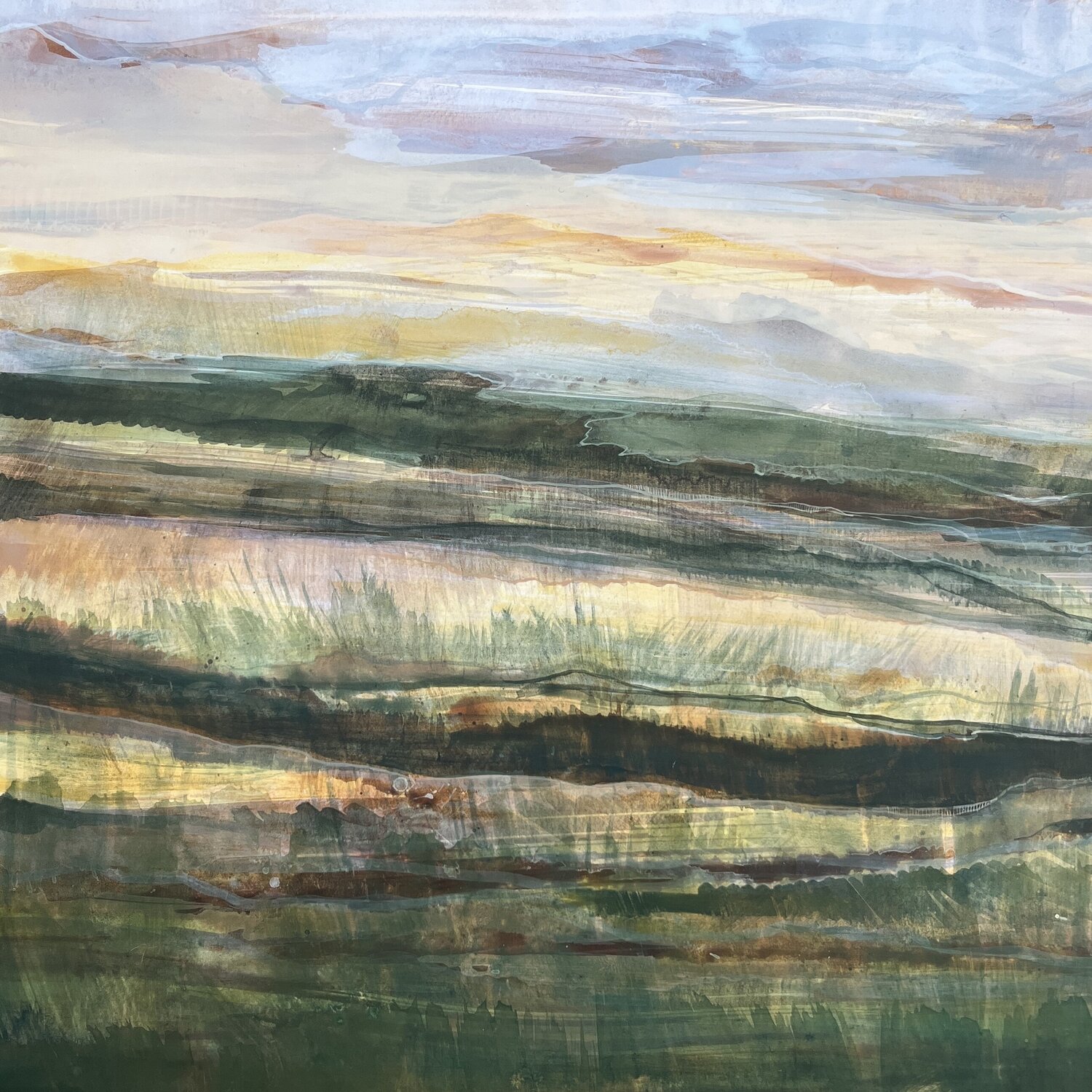 2025 Series 3 de Caroline Adams (2025) : Peinture Tempera sur Bois ...