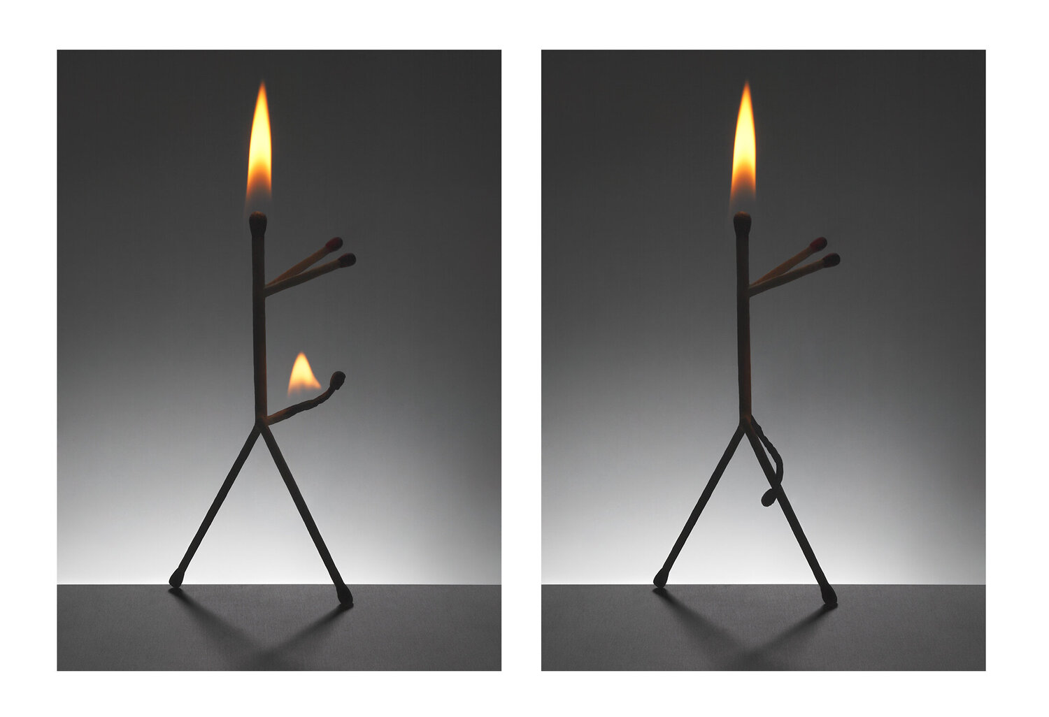 Matchstick Diptych Study #3 by William Castellana (2008) : Photography ...