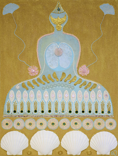 Blumensterne im Dreiklang by Erika Margarete Jansen (2026) : Painting ...