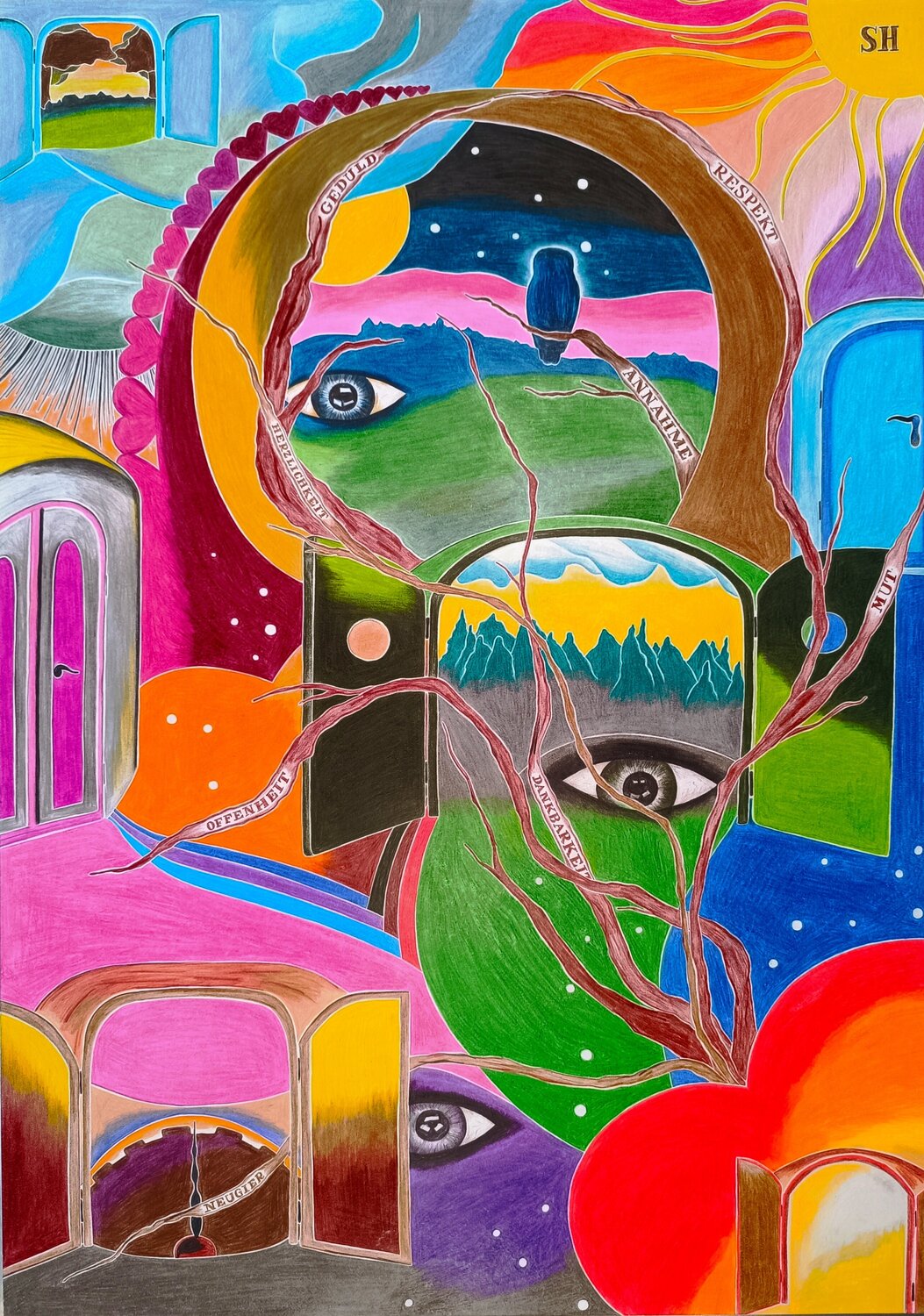 Die Zweige der Liebe. Schließt sich eine Tür, öffnet sich eine andere ...