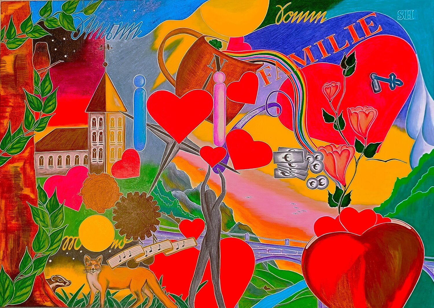 Liebe ist der Klebstoff, der alles zusammenhält. von Sandra Haase (2025 ...