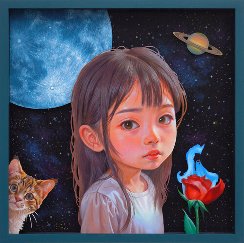 Assembly painting by Seung Hwan Kim (2023) : Painting Oil on Synthetic ...