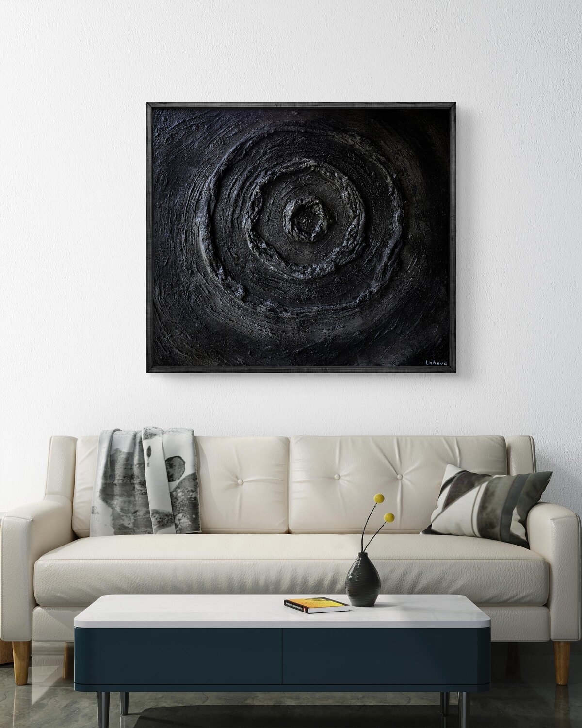 Existential Matter door Daria Luhova (2025) : Schilderij Acryl, Lak op Canvas - Singulart