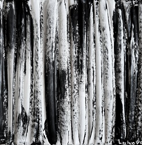 In Search of Meaning by Daria Luhova (2025) : Painting Acrylic, Lacquer on Canvas - Singulart