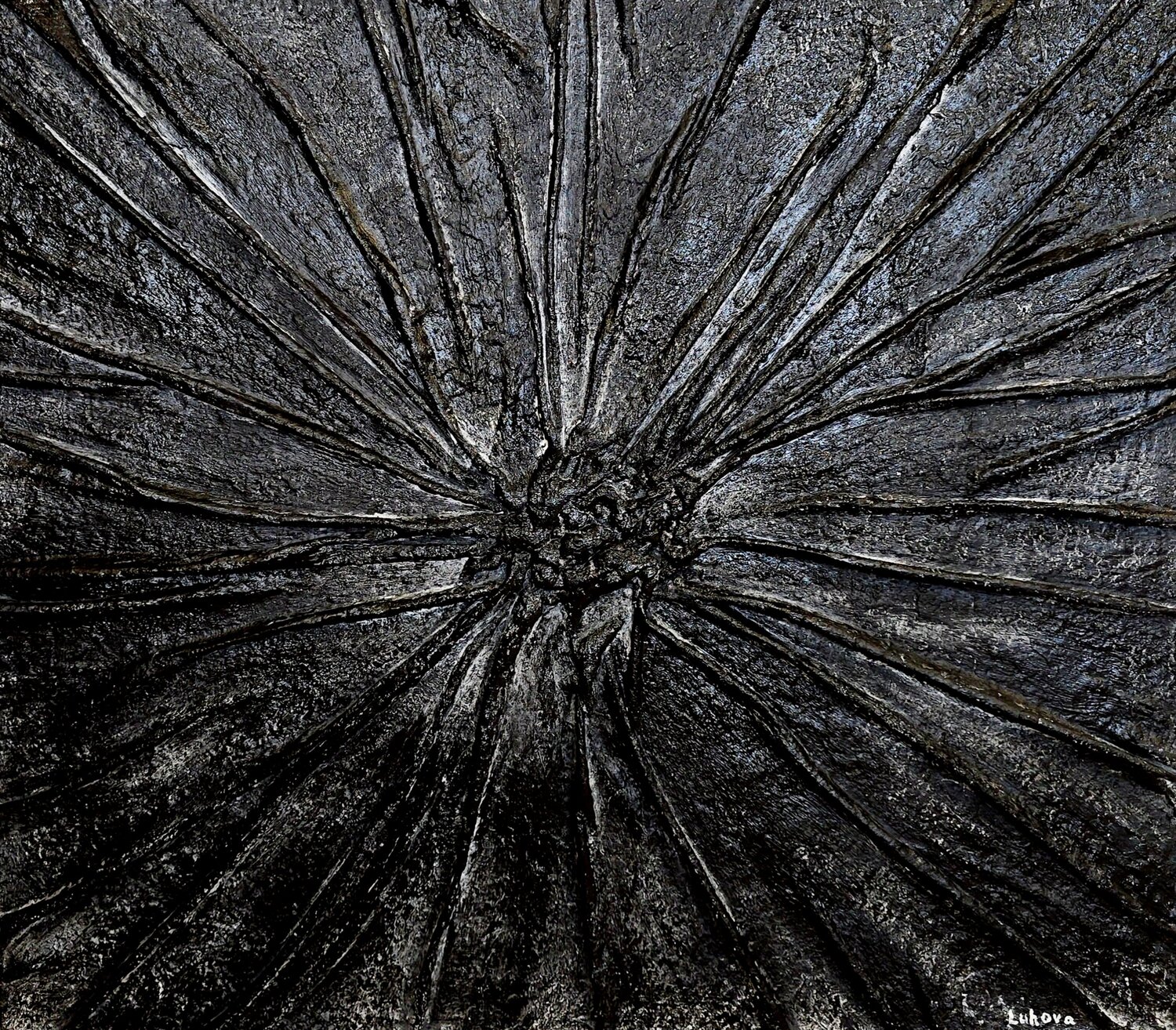 Enter Uncertainty by Daria Luhova (2025) : Painting Acrylic, Lacquer on Canvas - Singulart