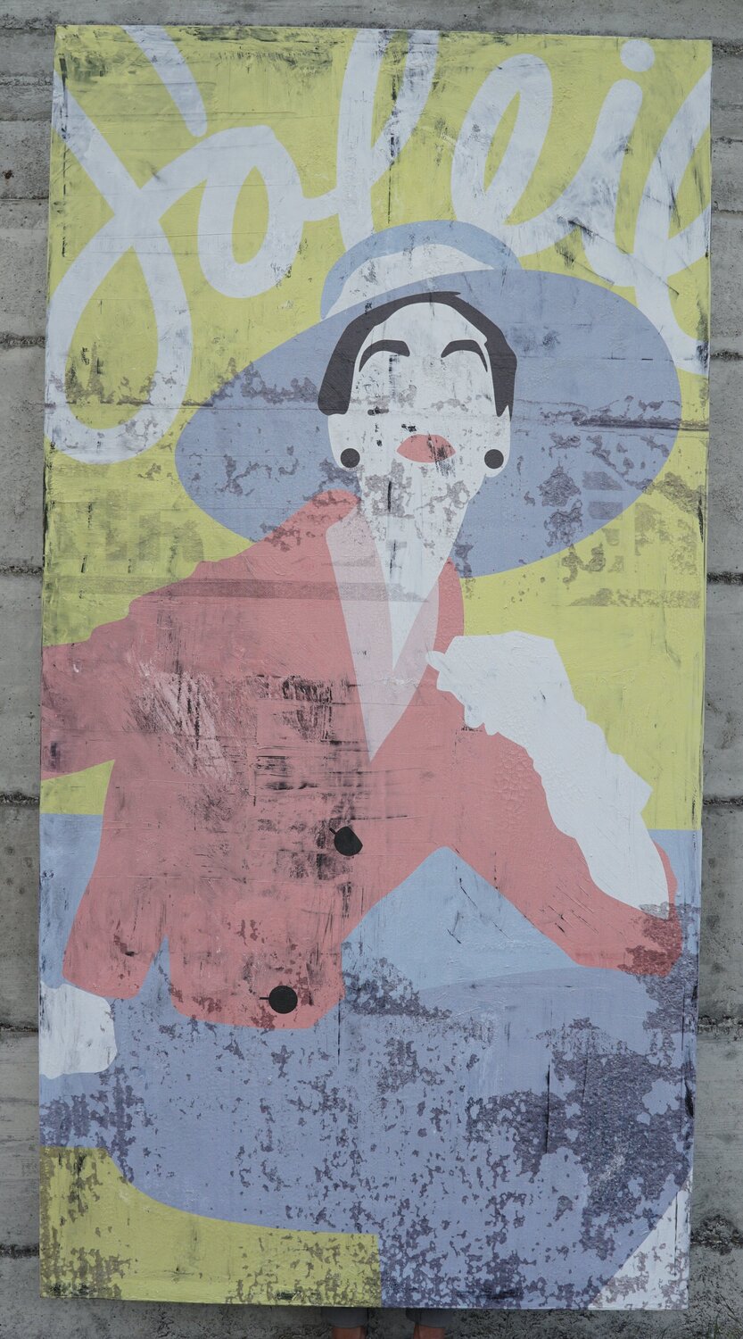 "soleil" by Christian Kobi (2020) : Other Media Spray Paint, Pigments ...