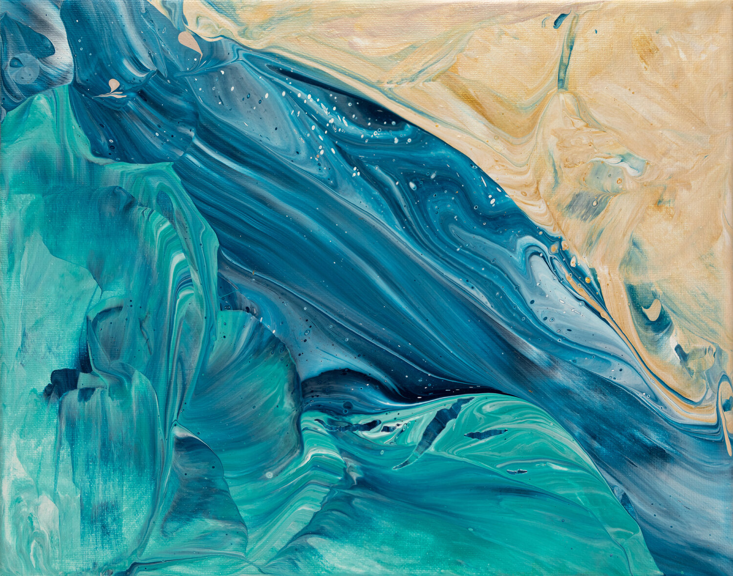 The Mix by Bryan Ayers (2022) : Painting Acrylic on Canvas - Singulart