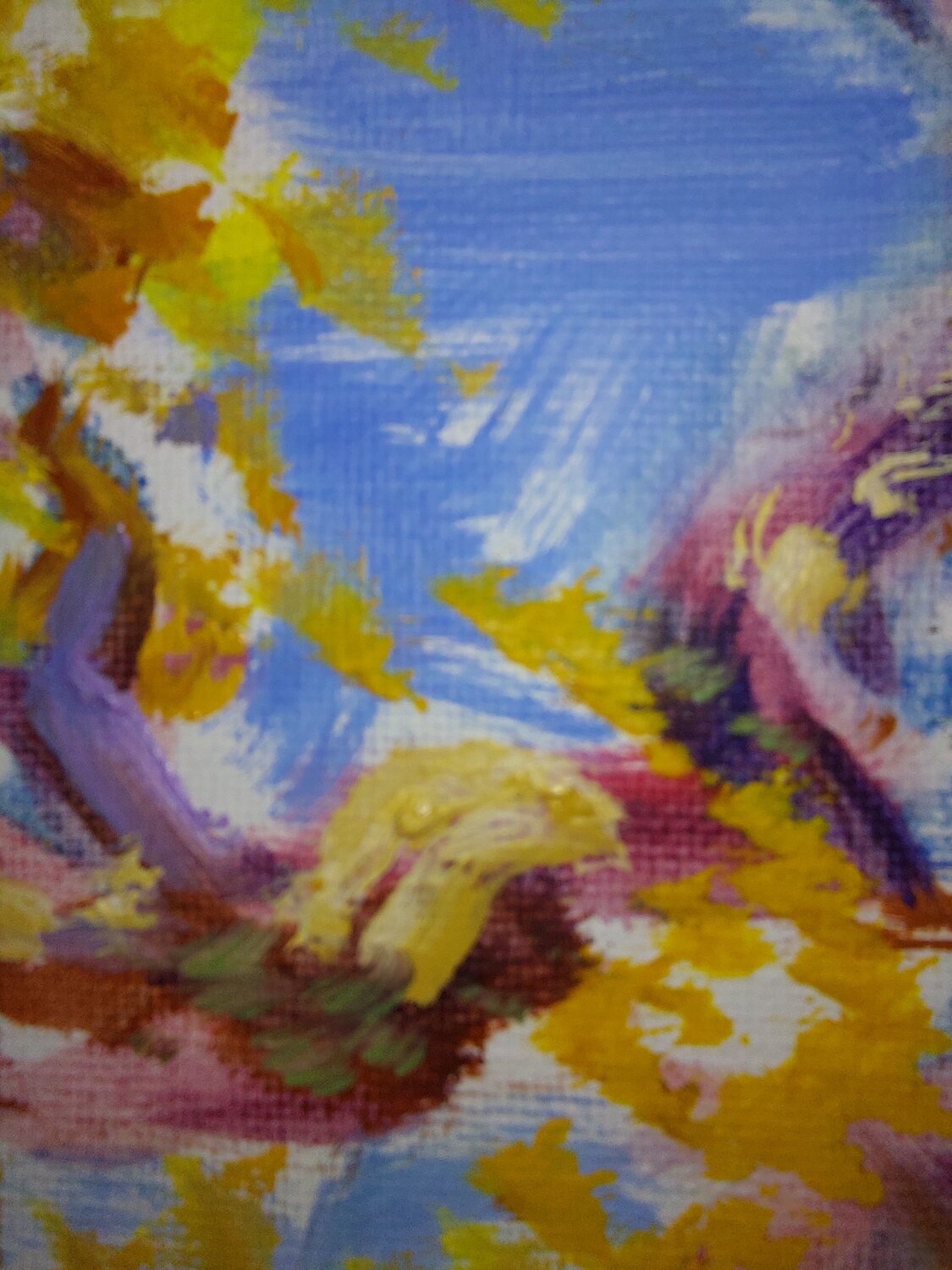 Bladmosaik by Joern Bjerge (1999) : Painting Oil on Canvas - Singulart