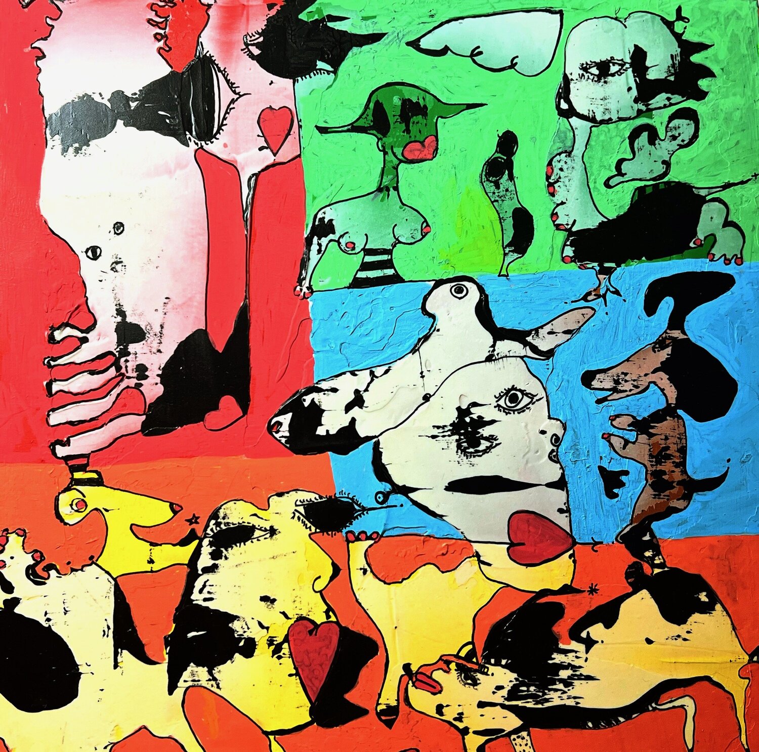 Inner tale 14 de Leonardo Lanzolla (2025): Pintura Acrílico, Grafito en ...