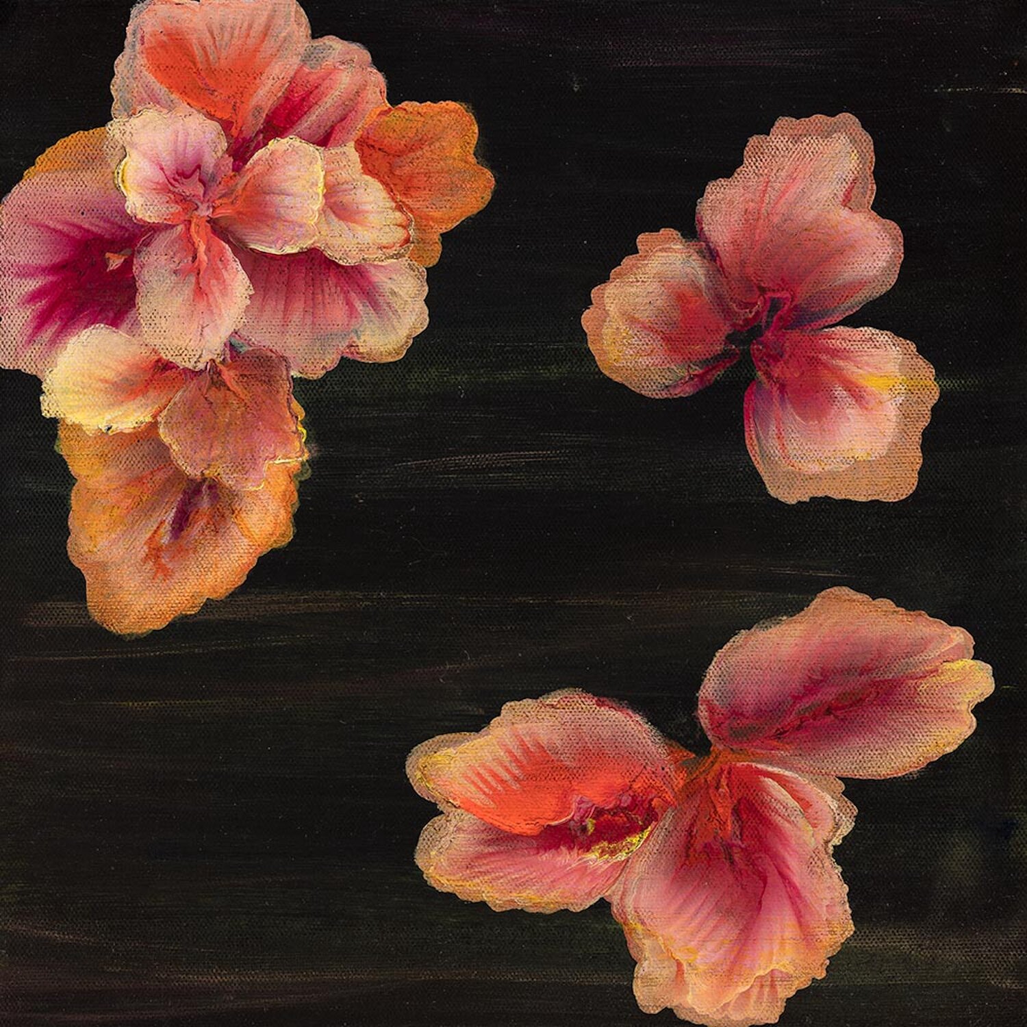 Flowers in Motion III de Jennifer Carlson (2018): Pintura Acrílico en ...